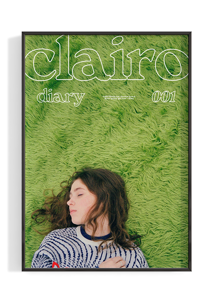 Clairo 'diary 001' Poster – The Indie Planet
