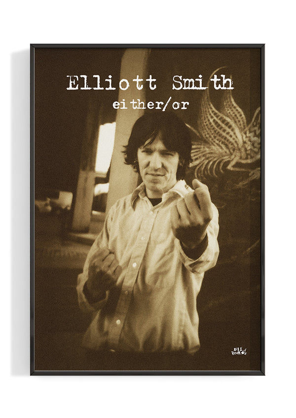 Elliot Smith 'Either/Or' Poster – The Indie Planet