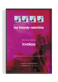 my bloody valentine 'Loveless' Poster – The Indie Planet