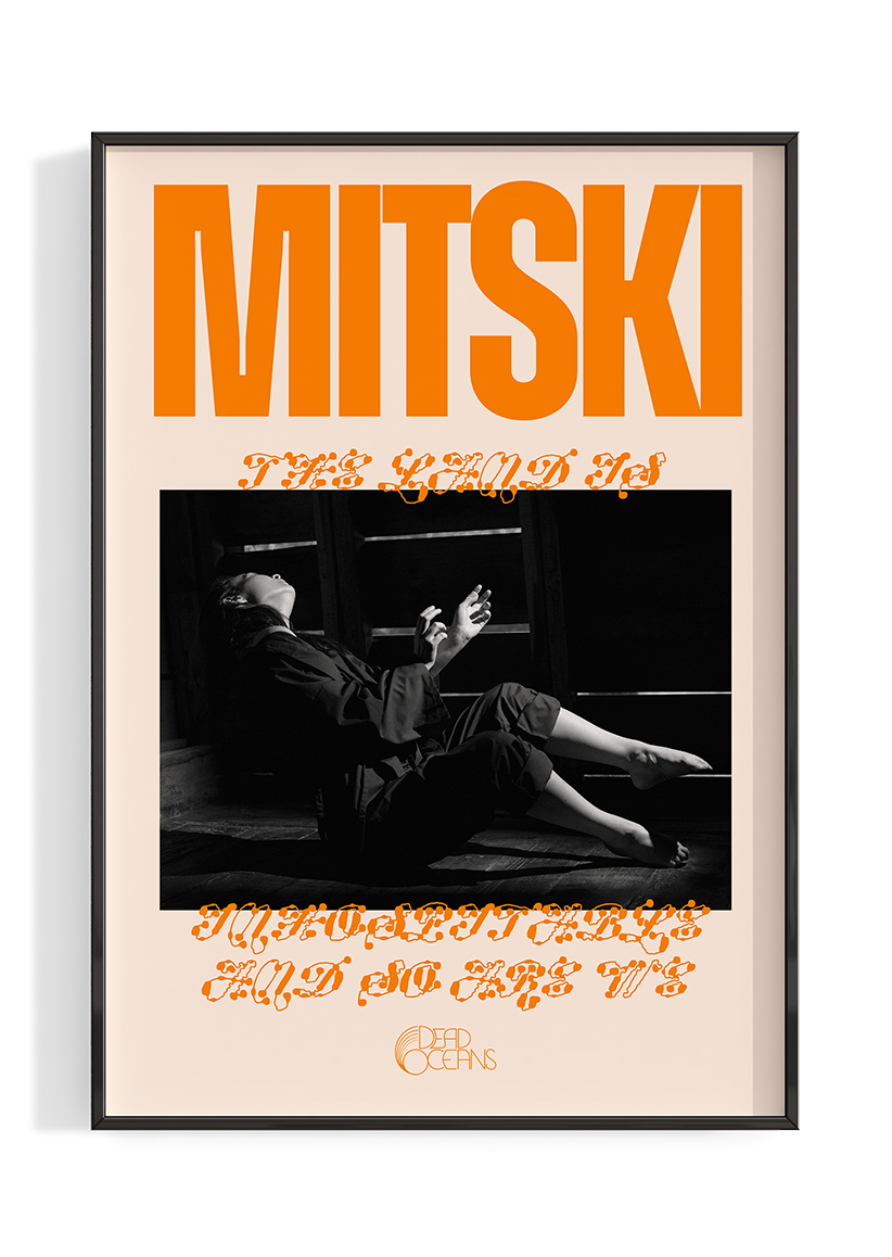 Mitski 'The Land Is Inhospitable And So Are We' Poster – The Indie Planet