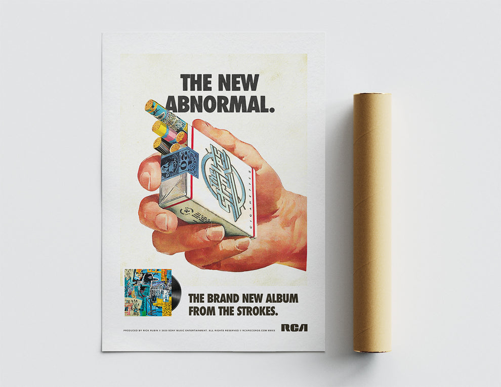 The Strokes 'The New Abnormal' Poster – The Indie Planet