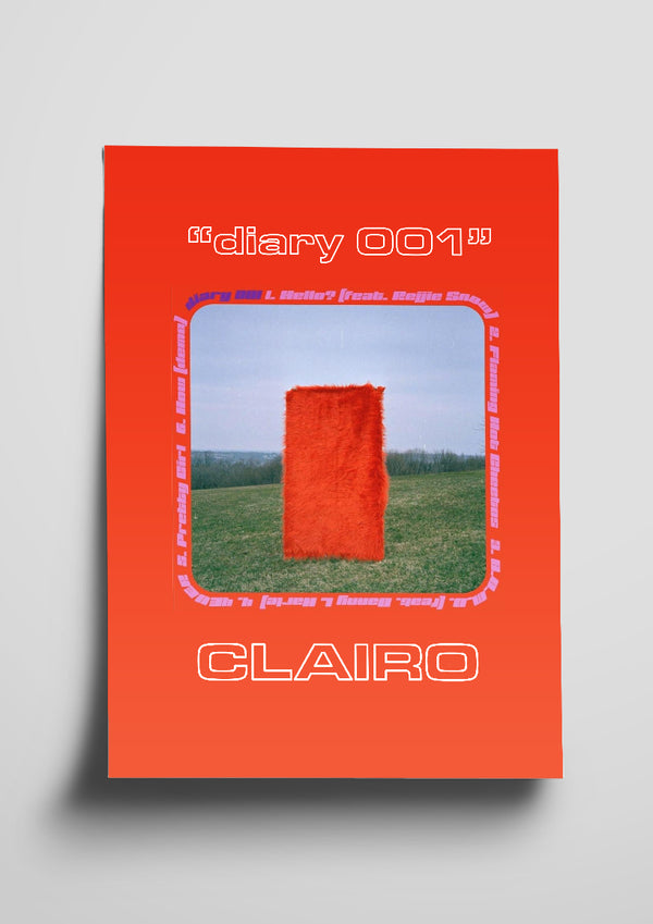 Clairo 'dairy001' Poster – The Indie Planet