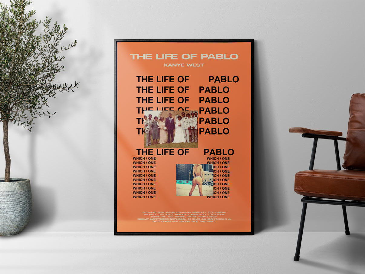 Kanye West 'The Life of Pablo' Poster – The Indie Planet